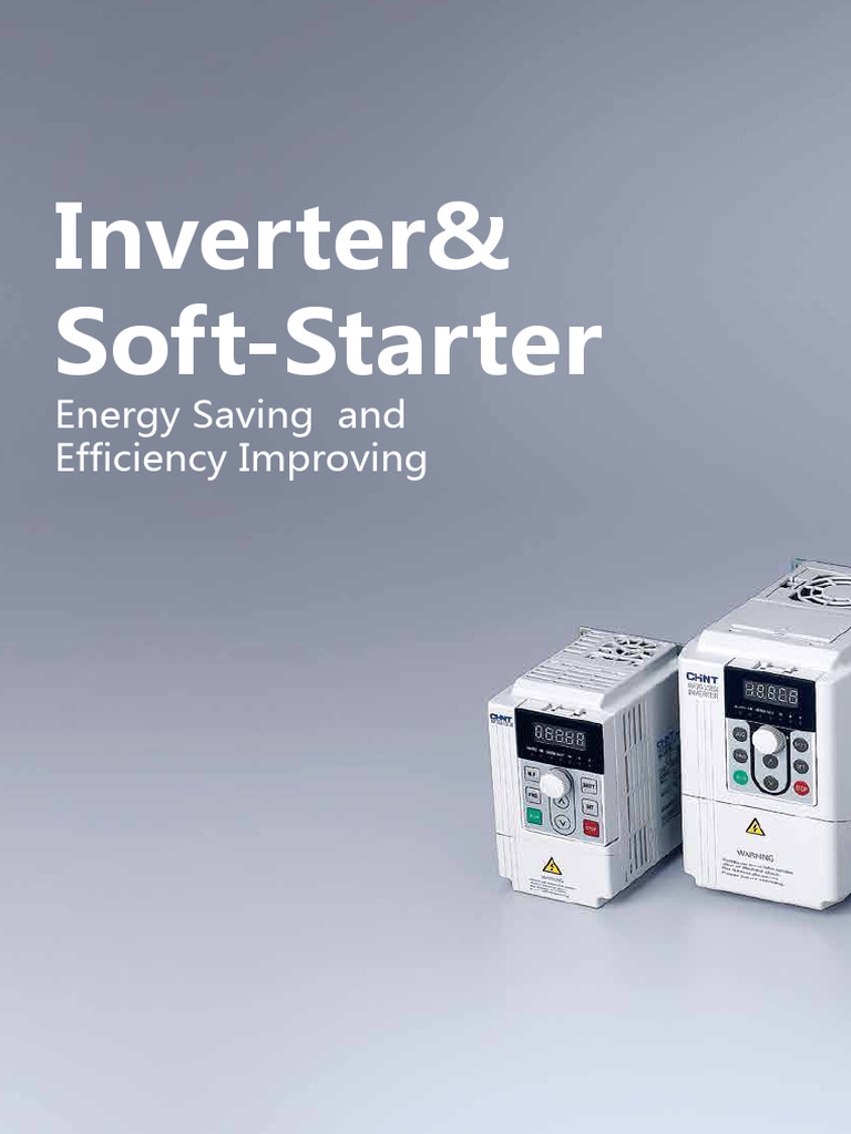 F Inverter& Soft Starter | PDF
