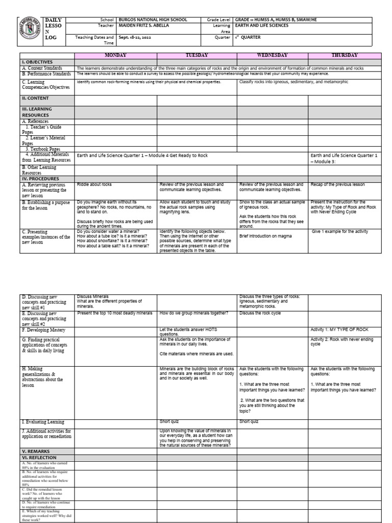 ELS DLL 4 New | PDF | Rock (Geology) | Cognition ELS DLL 4 New | PDF | Rock (Geology) | Cognition