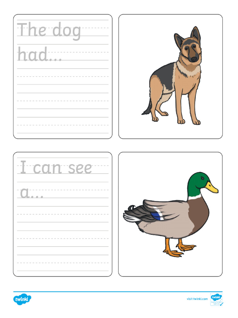 Color Sentence Starters For Kids | PDF