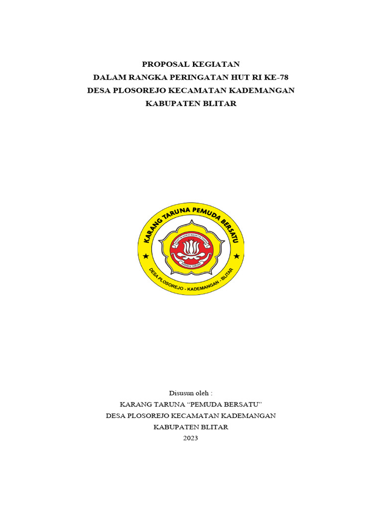 Proposal 2023 Dengan RAB | PDF | Perjalanan | Kajian Bahasa Asing
