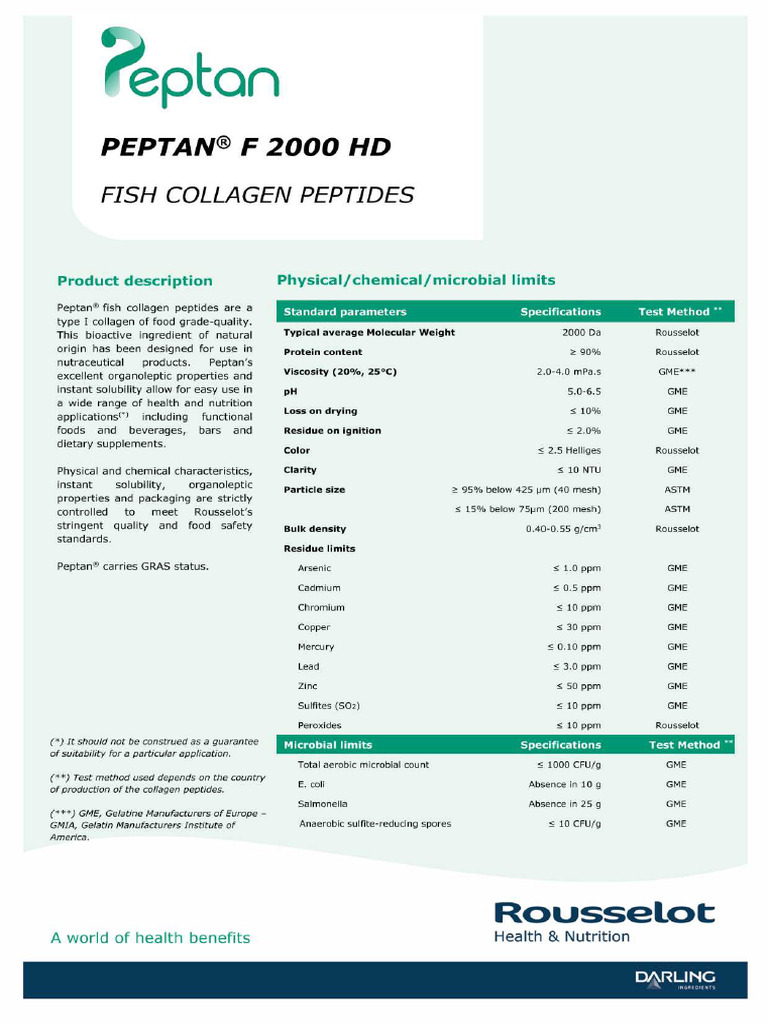 Emea F STD Peptan f2000hd V8-Jun2020 | PDF