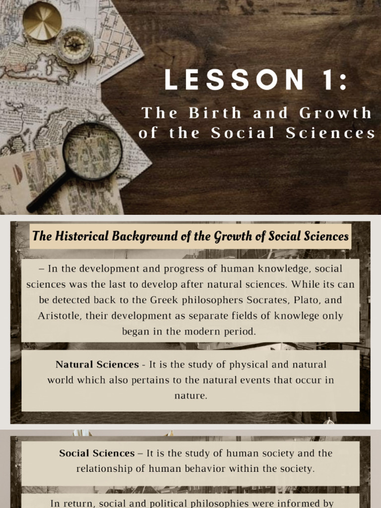 The Birth and Growth of Social Sciences | PDF | Science | Social Sciences