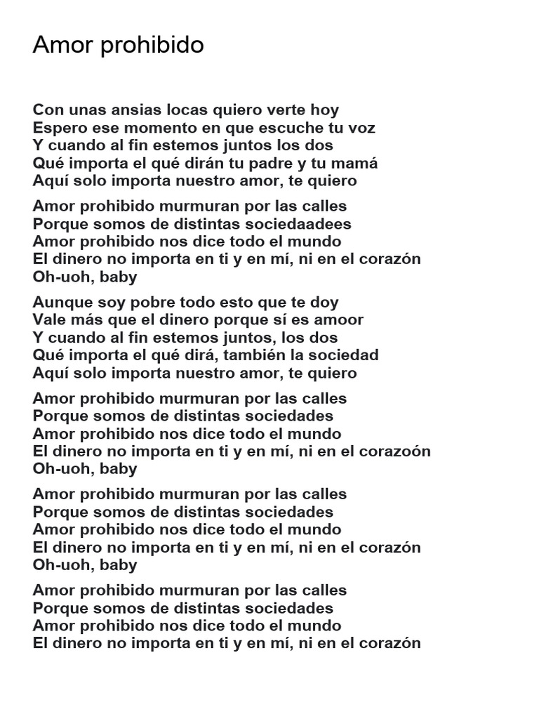 Letras de Selena Q. | PDF