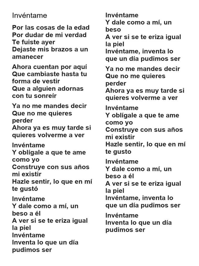 Letras de Mon Laferte | PDF