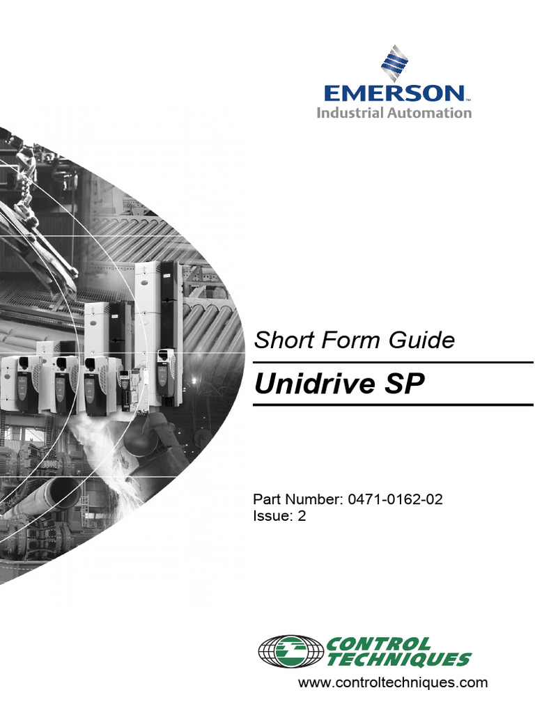 Control Techniques Unidrive Sp | PDF | Recycling | Electric Motor
