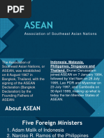 ASEAN Organizational Structure | PDF | Internal Audit | Economies