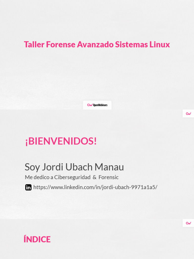 Análisis Forense Linux 2 | PDF