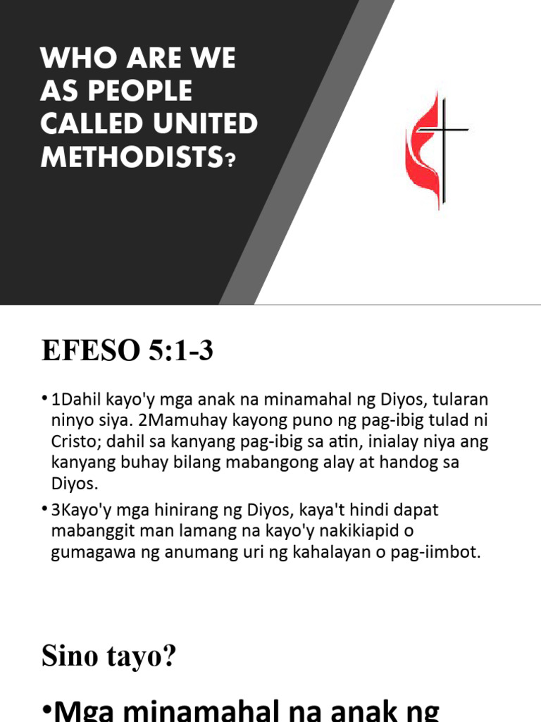 Who We Are As Methodists | PDF | Grace In Christianity | Justification ...