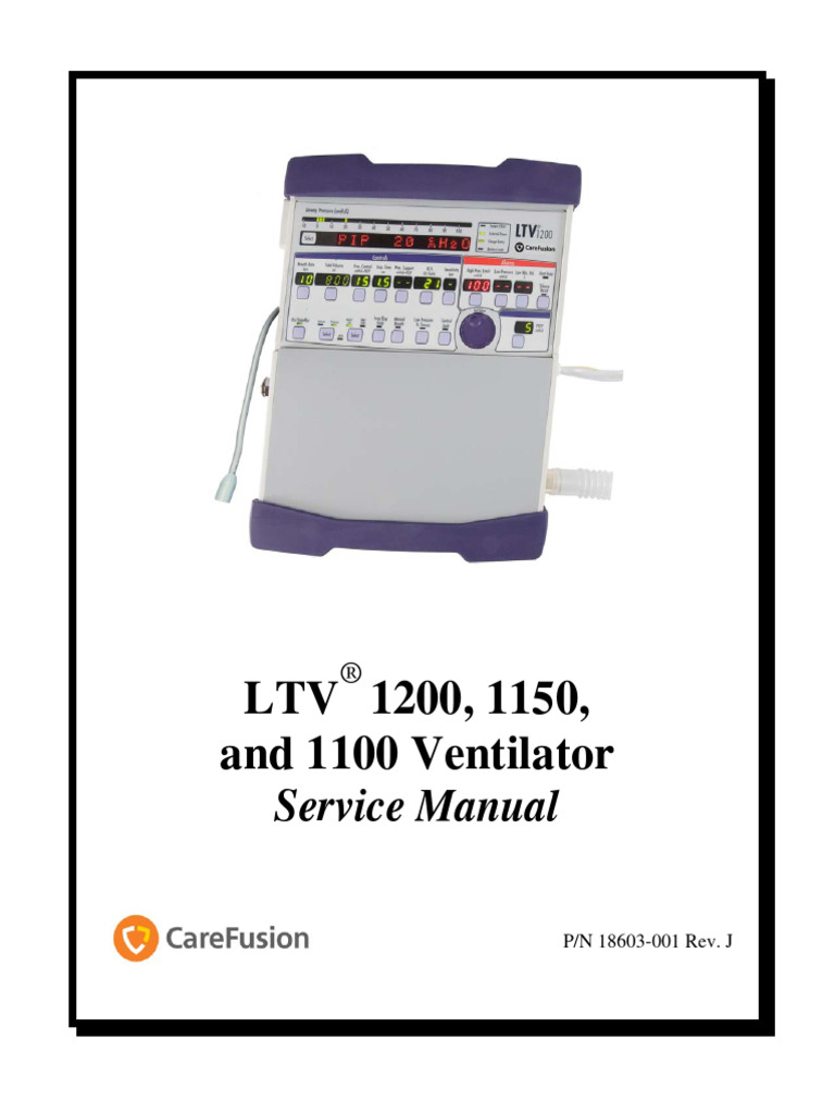 CareFusion LTV 1100 Medical VentilatorUserManual | PDF