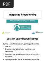Project Logframe Template Guide | PDF | Wash | Sanitation