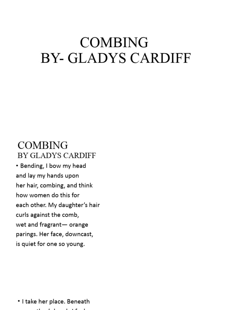 Combing Summary | PDF