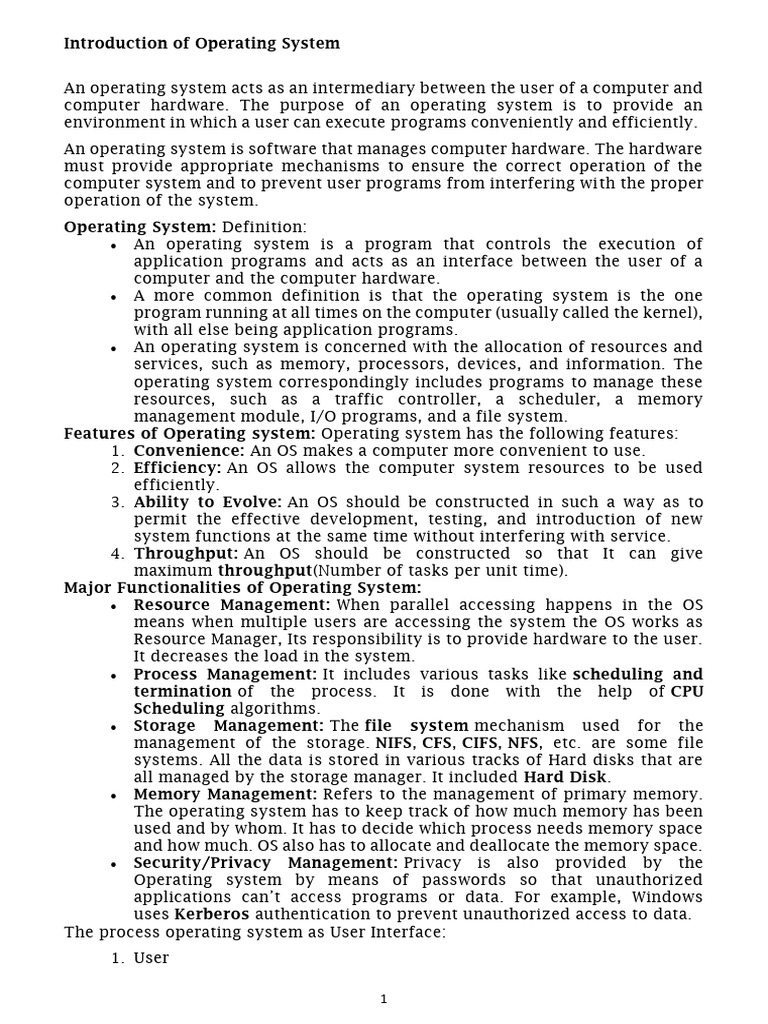 OS | PDF | Operating System | Process (Computing) OS | PDF | Operating System | Process (Computing)