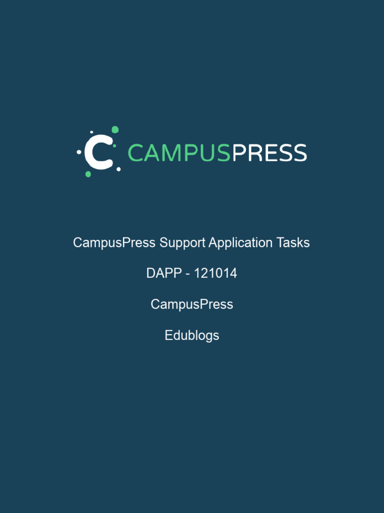 CP Support Enthusiast Task Sheet | PDF | Word Press | Computing