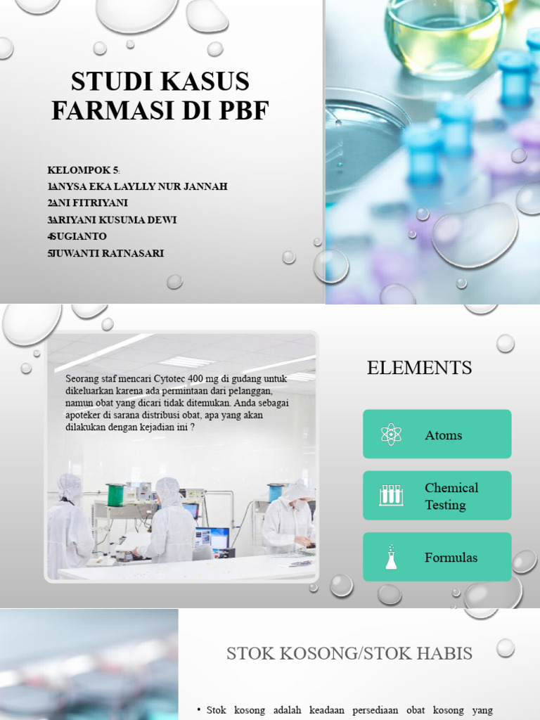 Studi Kasus Distribusi Farmasi - 3 | PDF