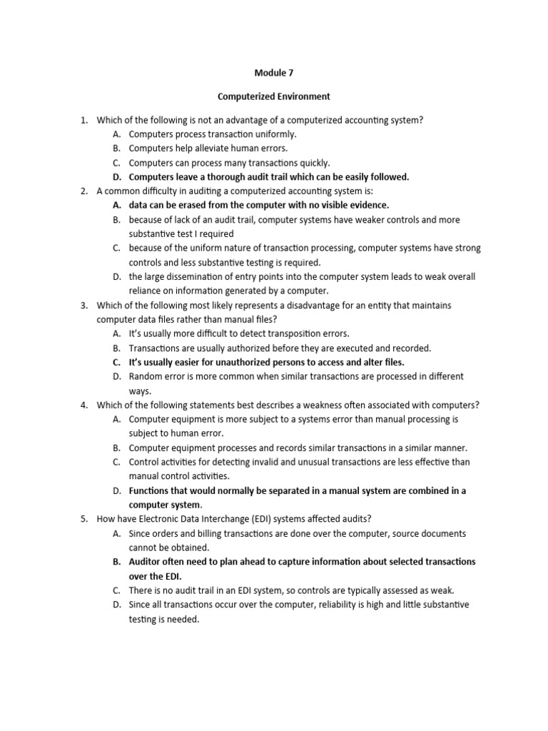 Computerized Environment CIS Midterm Review 2022 | PDF | Programming | Computer Program