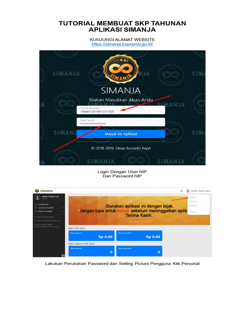 Tutorial Membuat SKP Tahunan | PDF