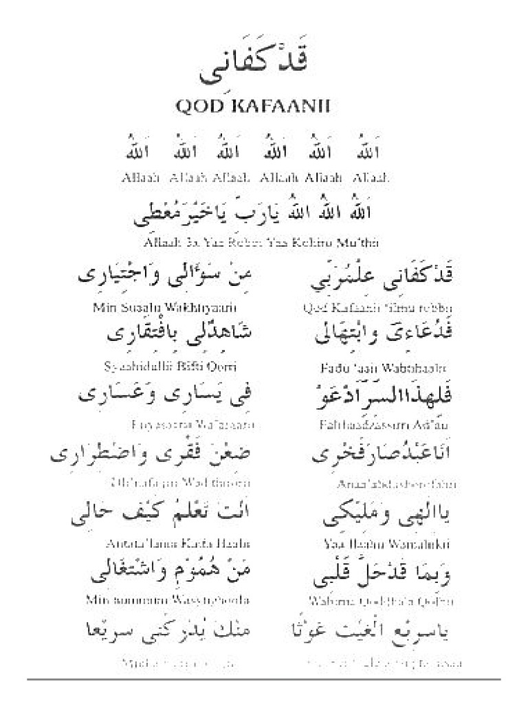 Qod Kafani | PDF
