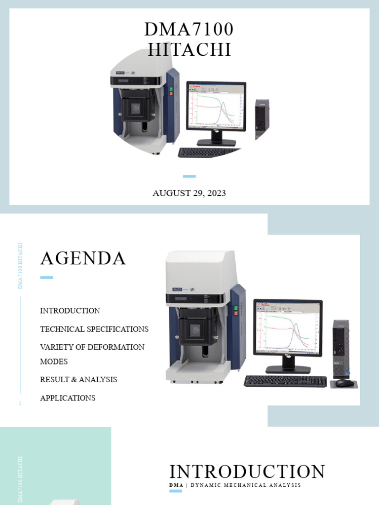 DMA7100 Overview and Specifications | PDF