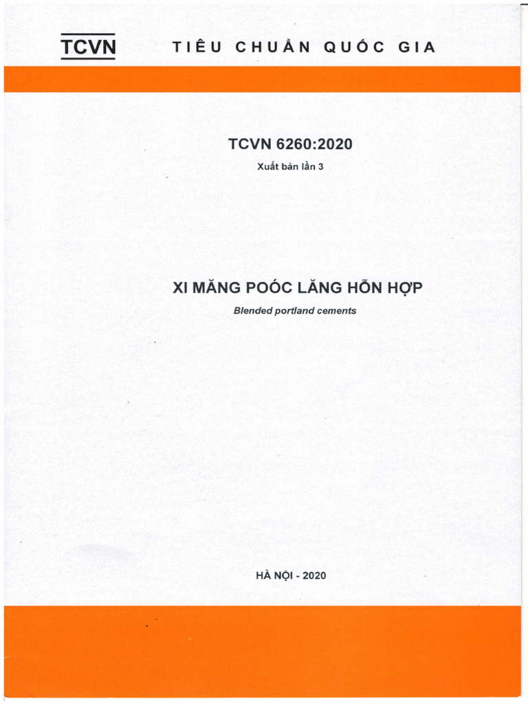 TCVN 6260.2020-Xi Măng Pooc Lăng H N H P | PDF