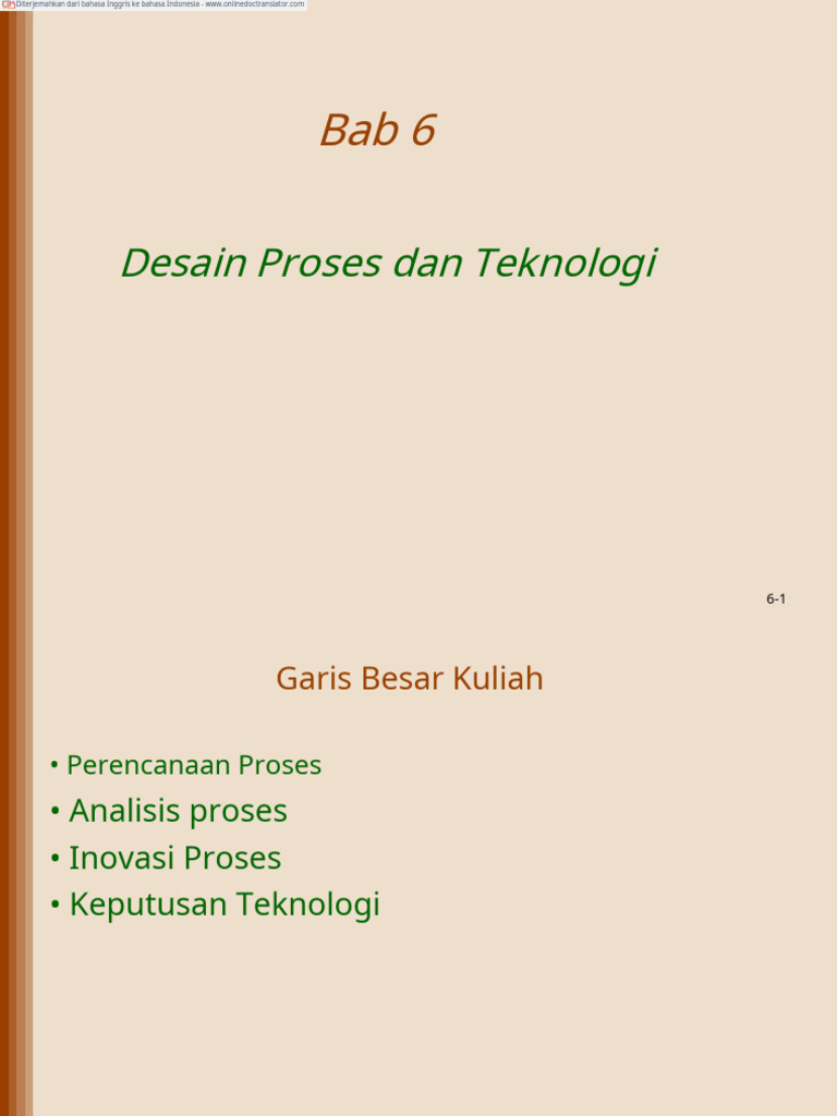 ch06. Proses Design Dan Teknologi PDF - En.id | PDF