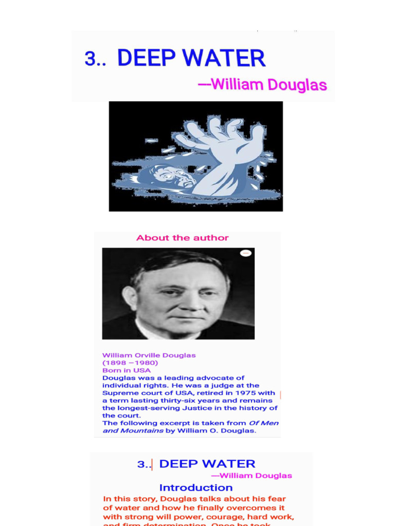 3 Deep Water 12th | PDF