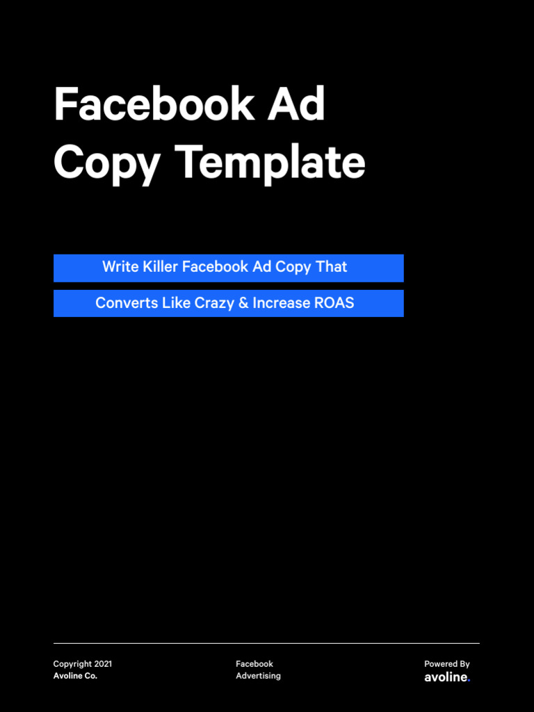 FB Ad | PDF | Copywriting | Facebook