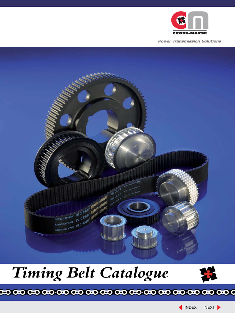 Timing Belt Catalogue | PDF | Belt (Mechanical) | Machines