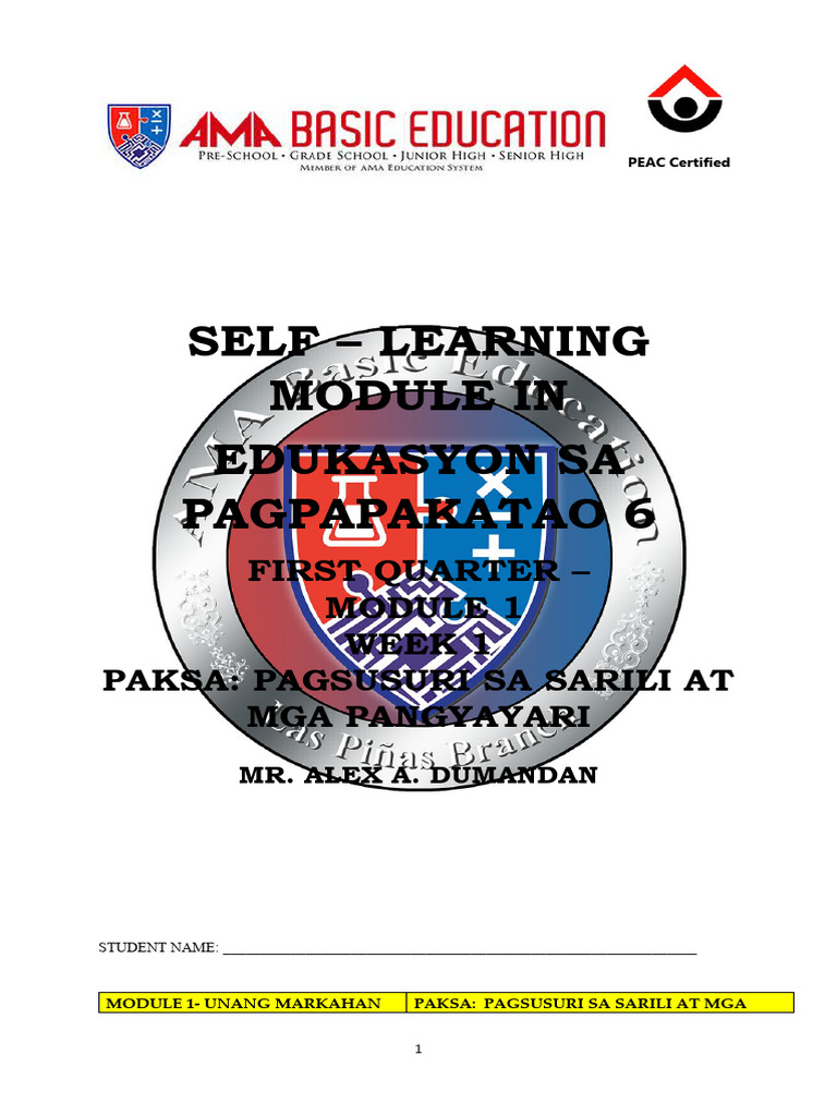 Module1 Esp Q1 | PDF