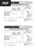 Challan Form 32 A Download | PDF | Hm Treasury | Money