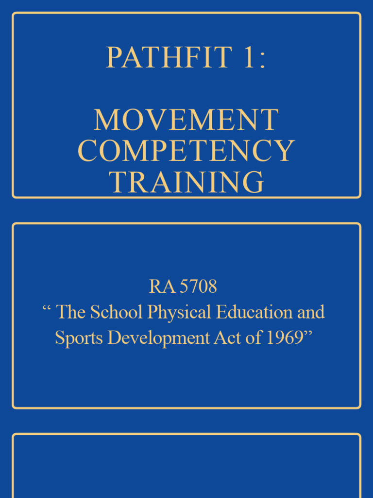 Pathfit 1 Lecture 1 | PDF | Skeletal Muscle | Physical Education