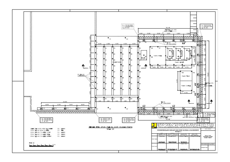 1SHOP DRAWING MC - 2 - RUMAH POMPA-Model | PDF