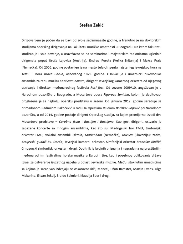 Stefan Zekic | PDF