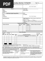 Waybill Template | PDF