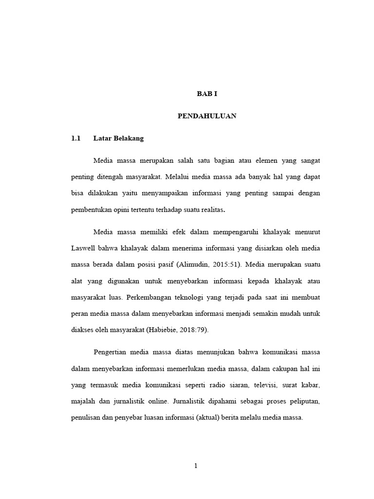 Skripsi Halajman Revisi 05 JULI B2023 | PDF | Politik | Fiksi Misteri ...