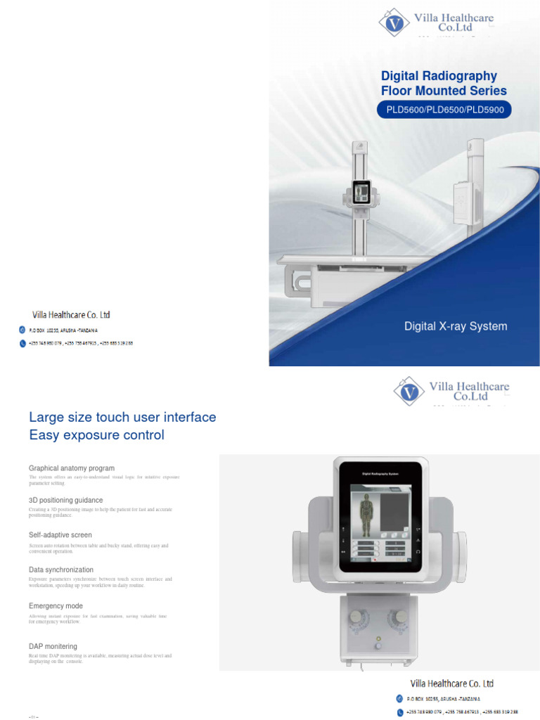 X - Ray Machine Catalogue | PDF | Radiography | X Ray