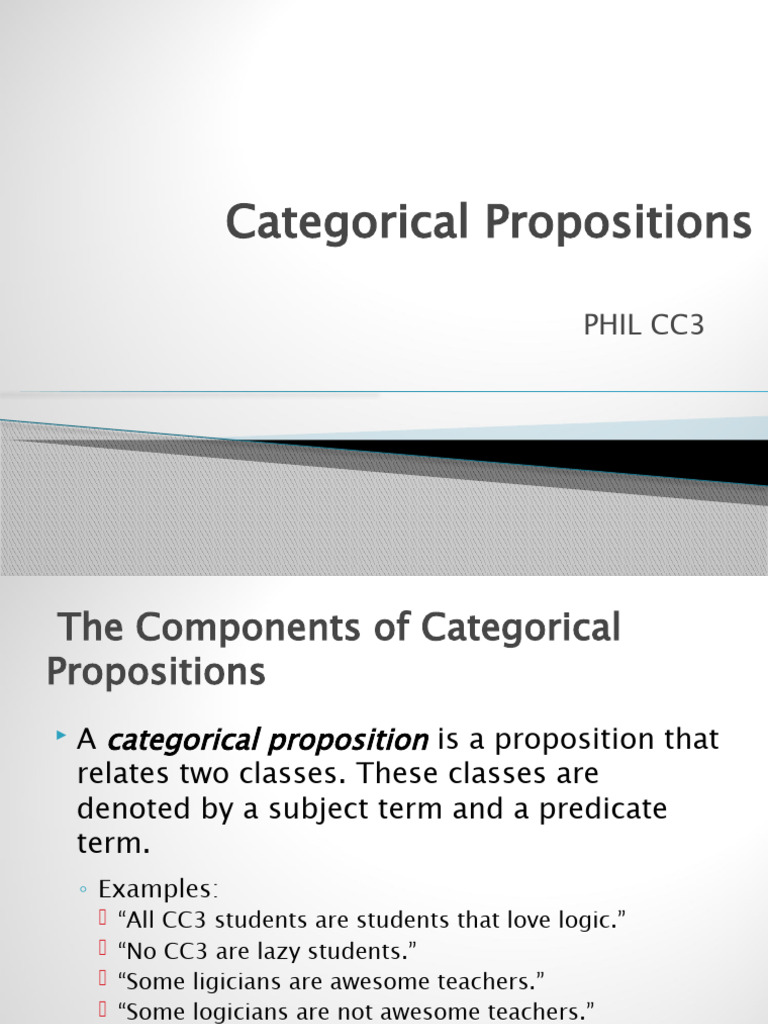 Philosophy | PDF | Proposition | Predicate (Grammar)