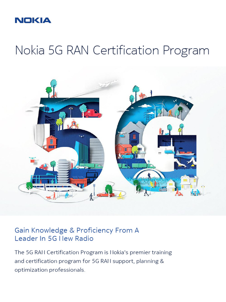 Nokia 5G RAN Cert Brochure | PDF | Nokia | Mathematical Optimization