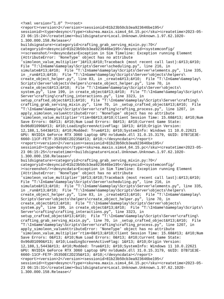 Last Exception | PDF | Graphics Processing Unit | Server (Computing)