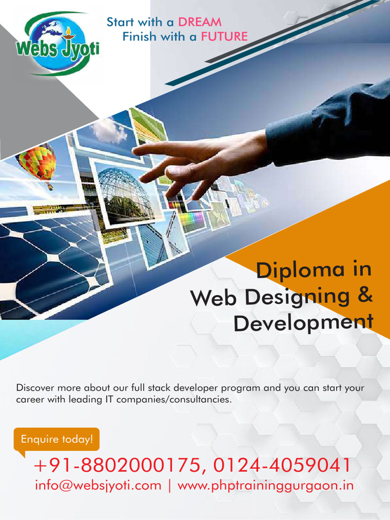 Web Designing-PHP Diploma - Webs-Jyoti | PDF