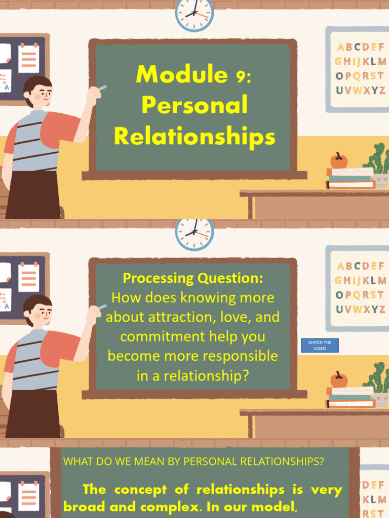 Lesson 4 Personal Relationship | PDF | Infidelity | Family