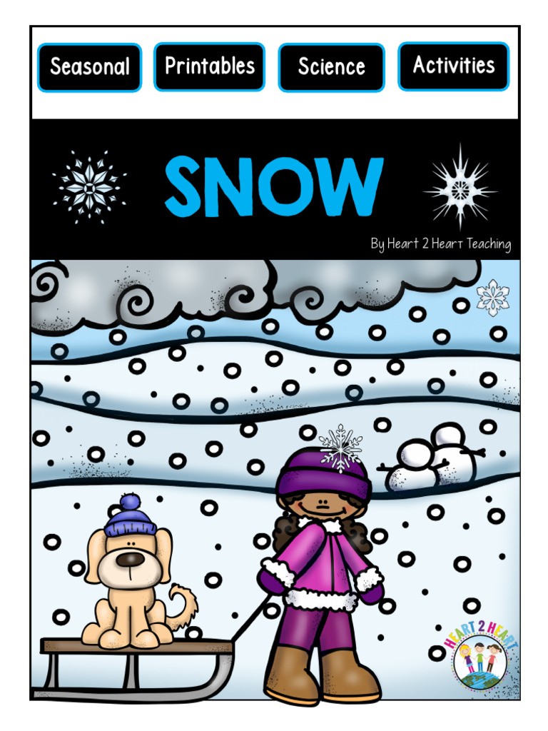 Seasonal Printables Science Activities: by Heart 2 Heart Teaching | PDF ...