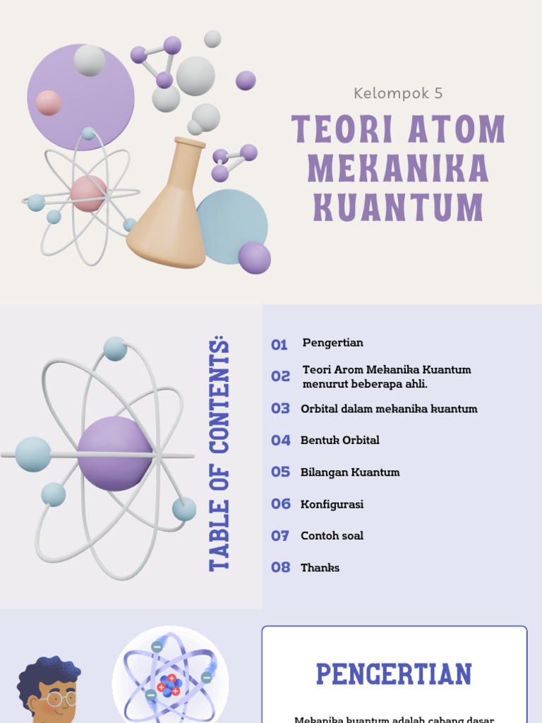Teori Atom Mekanika Kuantum 20230910 171508 0000 | PDF | Sains & Matematika