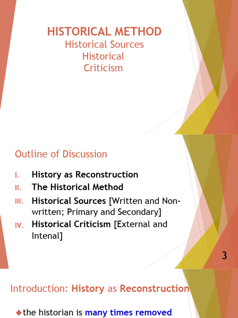 Historical Method 2 | PDF | Primary Sources | Human Communication