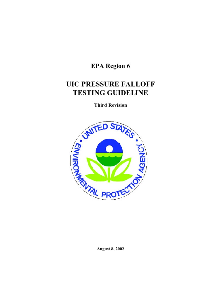 Injection Fall Off Testing - EPA - Guidance | Download Free PDF ...