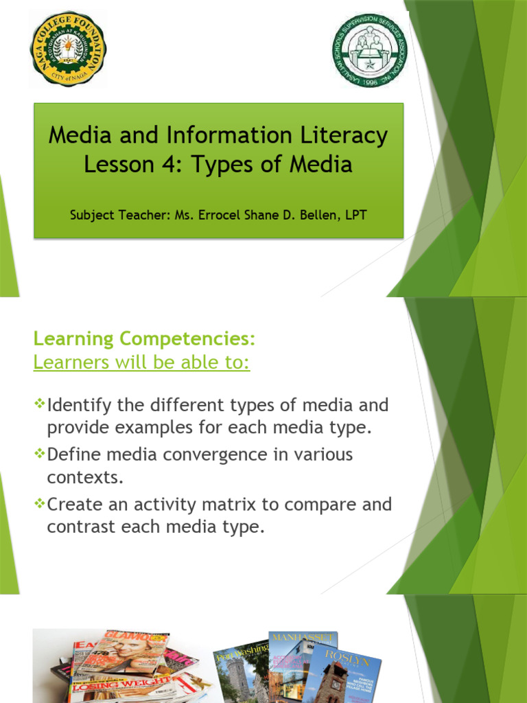 Types of Media | PDF