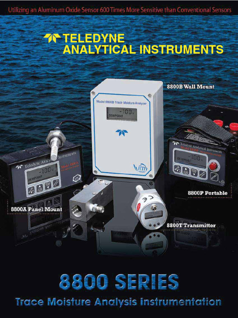 Teledyne Analitical Instrument 8800 | PDF | Technology & Engineering