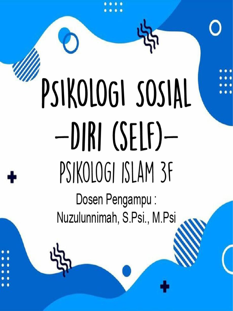 Konsep Diri dan Self Image dalam Psikologi | PDF | Karier & Perkembangan
