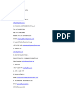 List of Plastic Manufacturers in Ethiopia: Natran@ethionet - Et | PDF