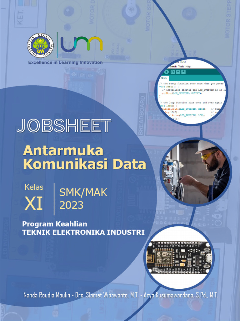 Jobsheet Antarmuka Dan Komunikasi Data XI | PDF