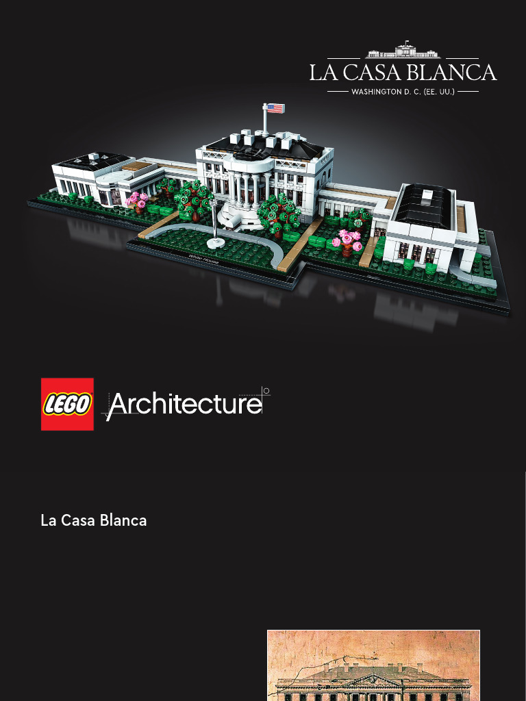 Manual Lego White House 21054 - A - Digital Booklet - ES | PDF | casa ...